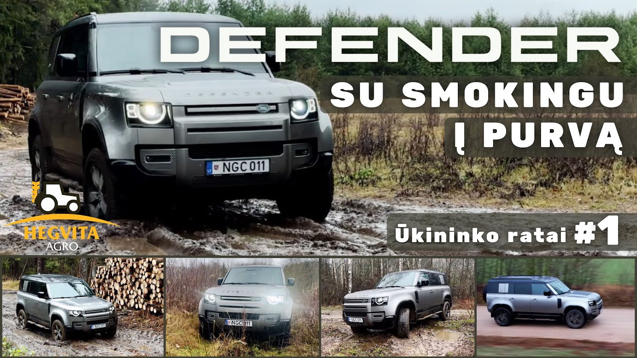 Land Rover DEFENDER D250 apžvalga ll HEGVITA AGRO - YouTube