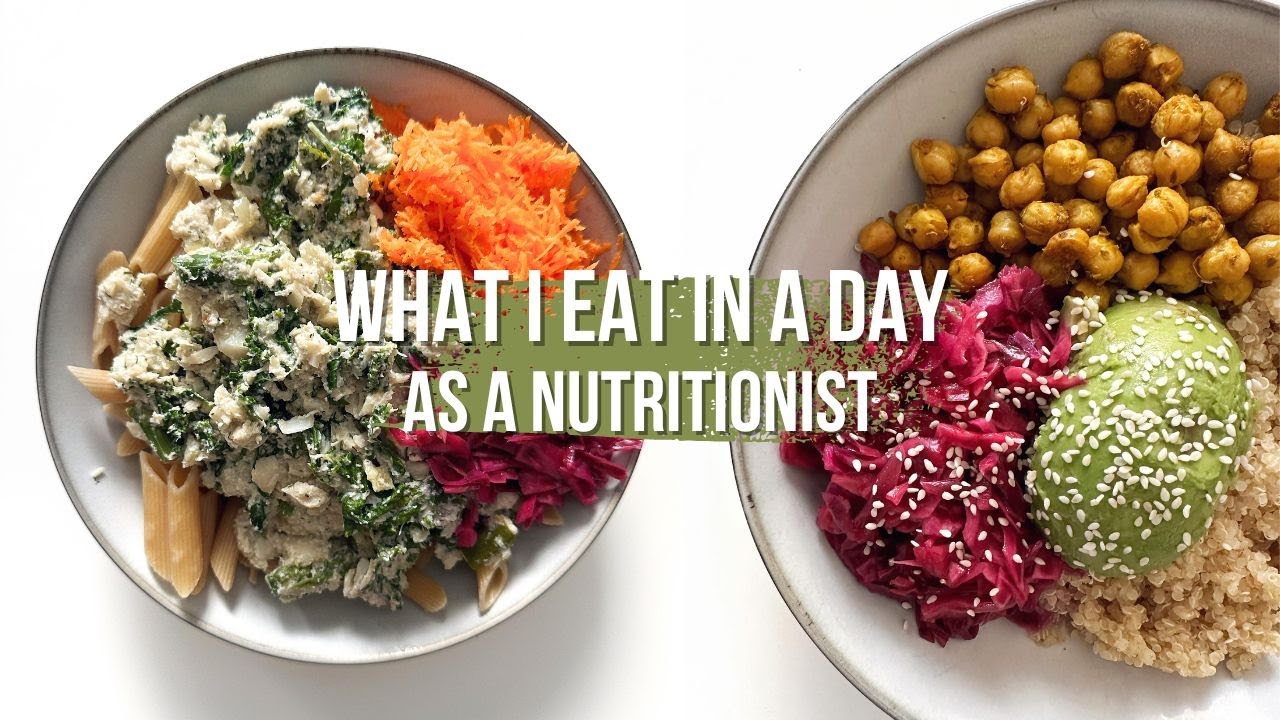 What I Eat in a Day as a Nutritionist | simple, healthy and balanced ...