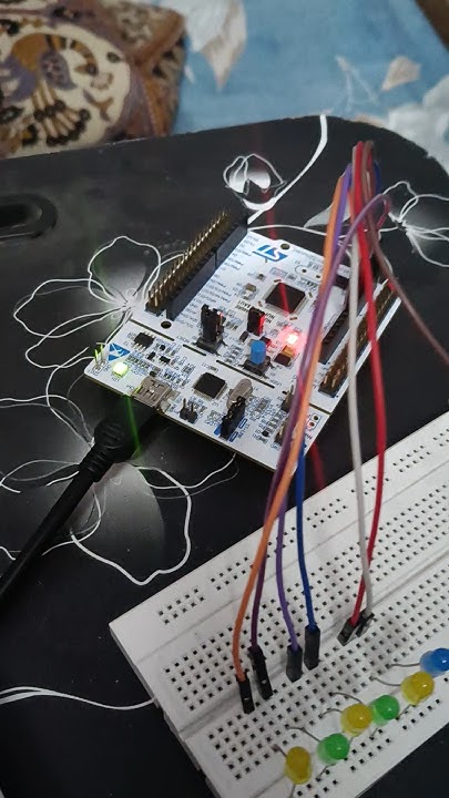 HOW TO BLINK AN LED WITH 500ms DELAY STM32 MICROCONTROLLER - YouTube