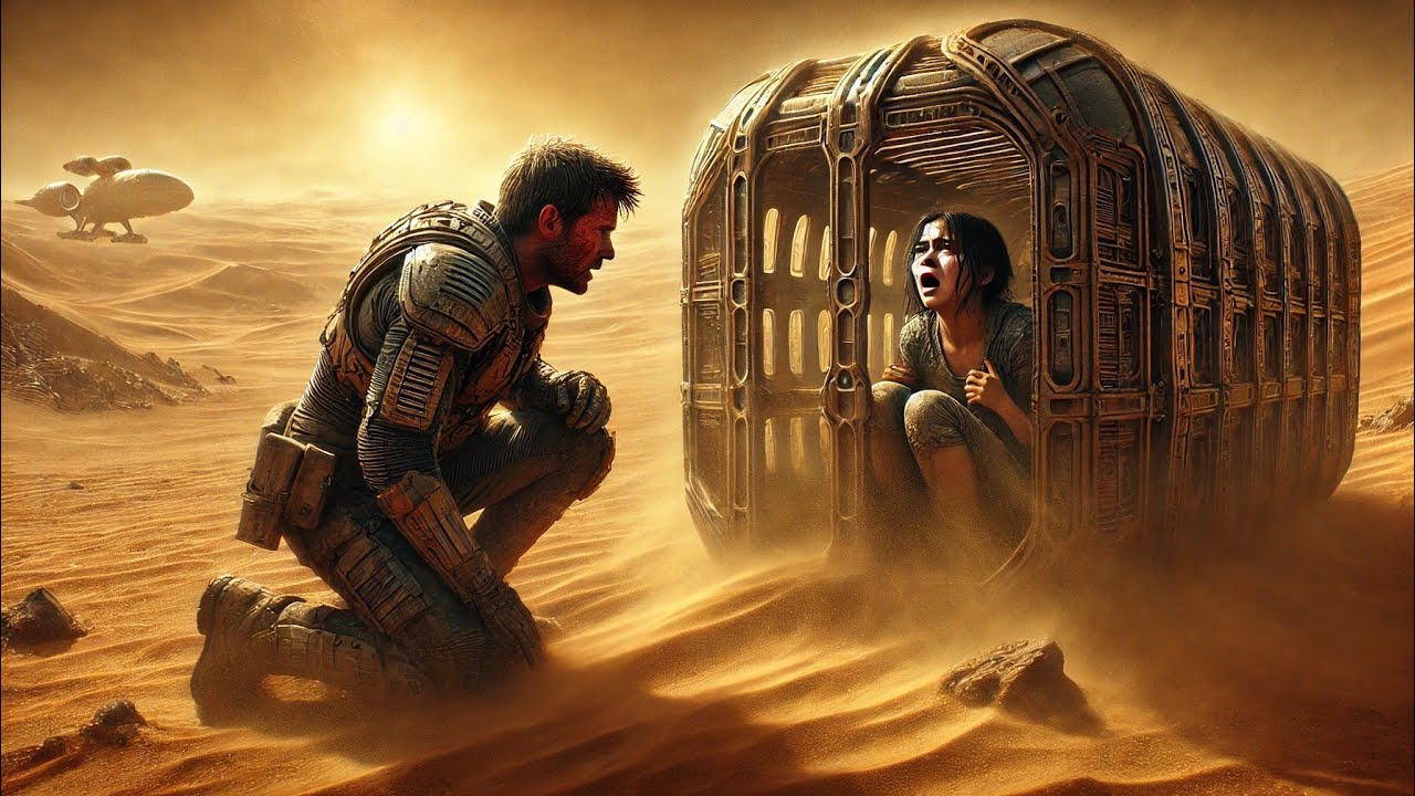 He Found an Alien Girl Locked in a Cage— No Hope… Nothing Left But Her ...