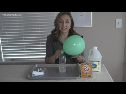 Inflate a balloon using chemistry - YouTube
