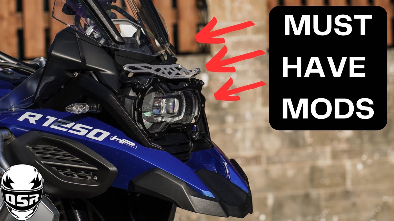 MUST have Mods // BMW R1250GSA mods walk-around // Enough protection ...