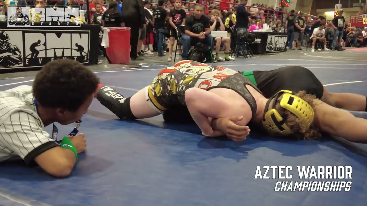 Aztec Warrior 12U 106lb Final - YouTube