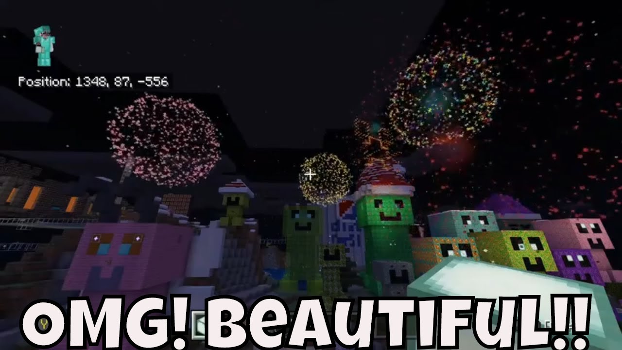 4th of July Fireworks and Baby Creepers!!! Minecraft - YouTube