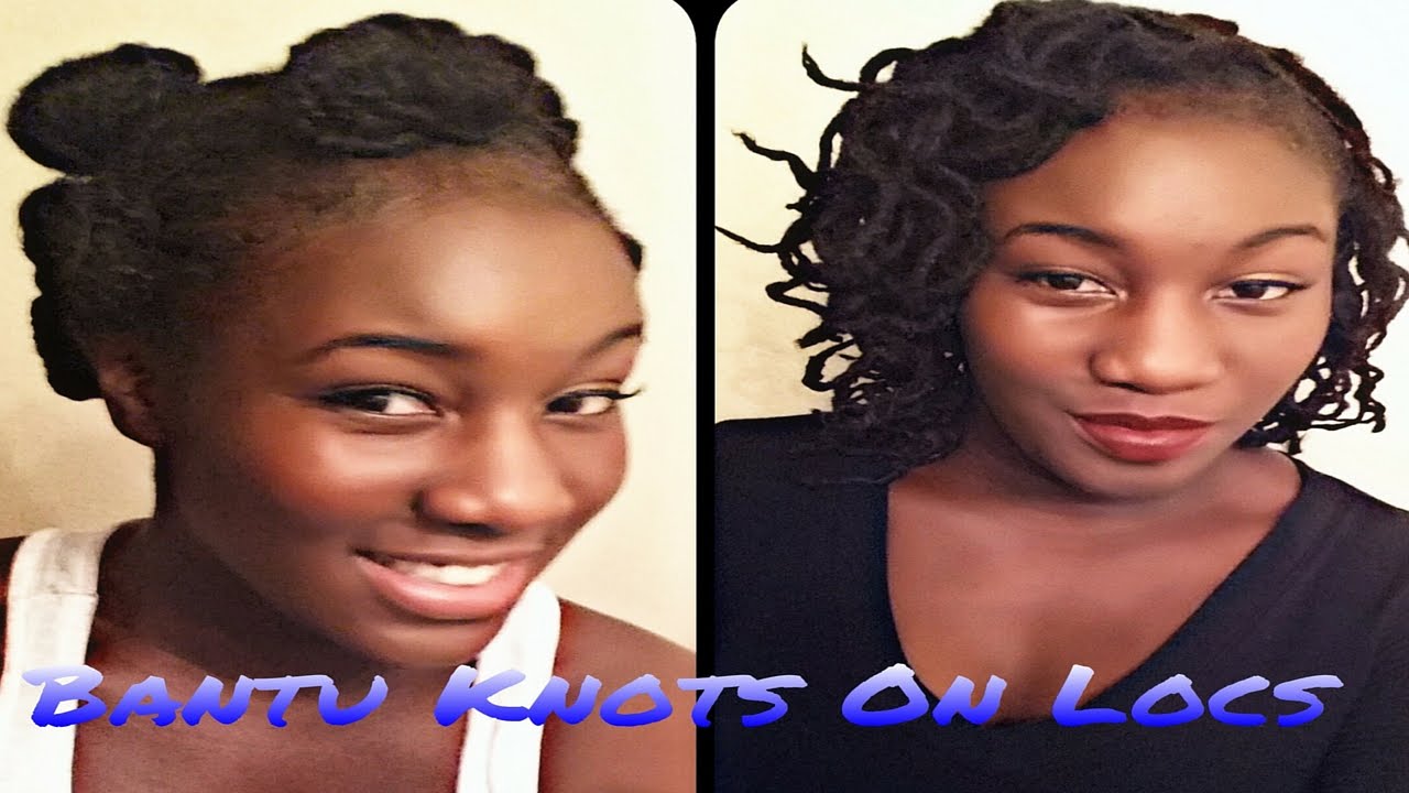 Tutorial | Bantu Knots on Locs | Retwist - YouTube