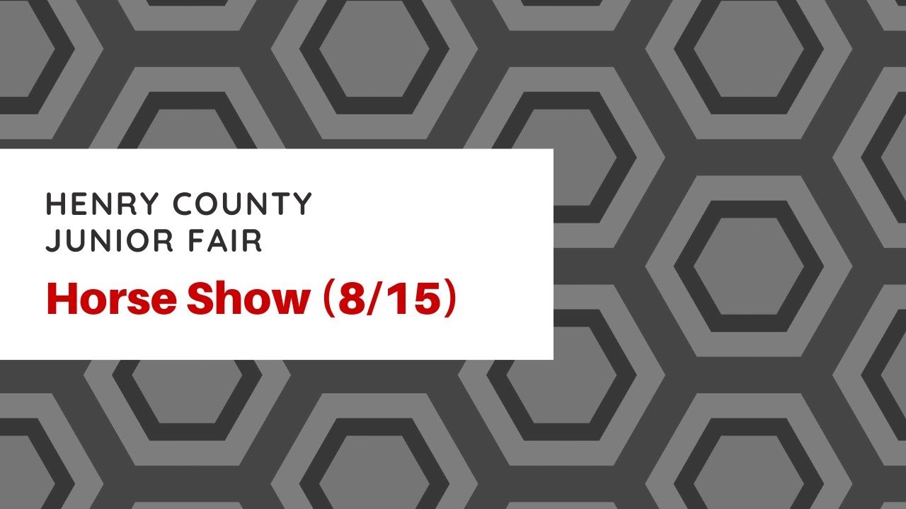 HCJF Horse Show 2020 - YouTube