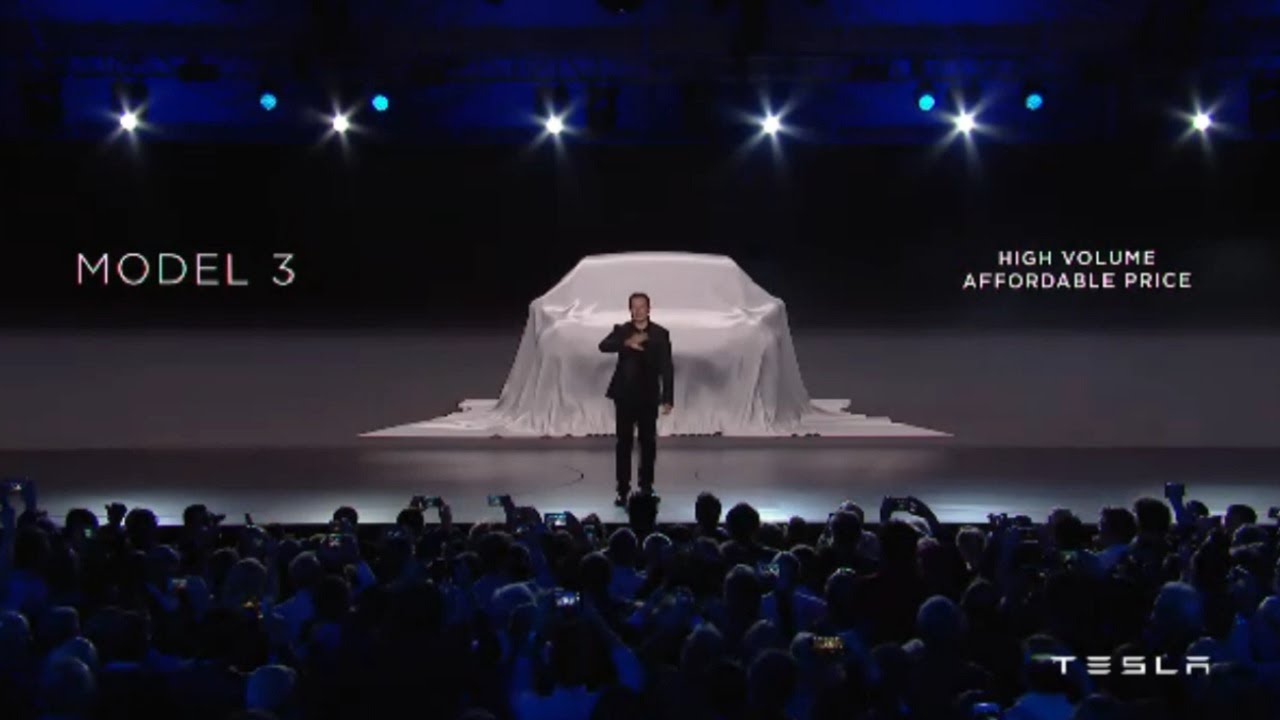 Tesla Model 3 Launch Event Highlights | Elon Musk Presentation | 31 ...