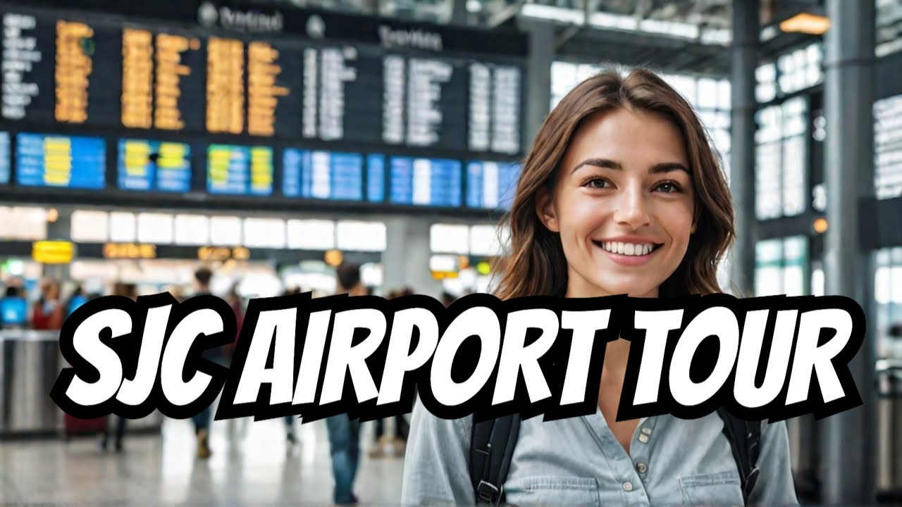 San Jose Airport // SJC // 4K Walking Tour - YouTube