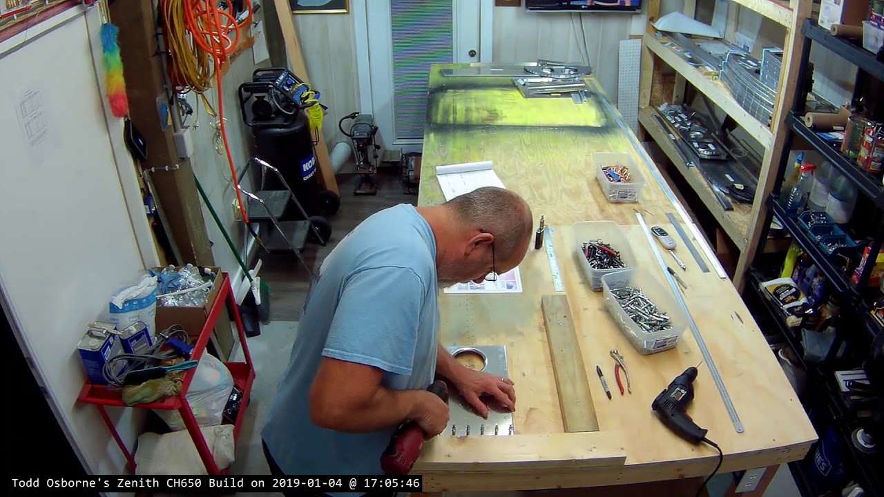 Zenith CH650 Rear Lower Fuselage - Started Horizontal Tail Frame - YouTube