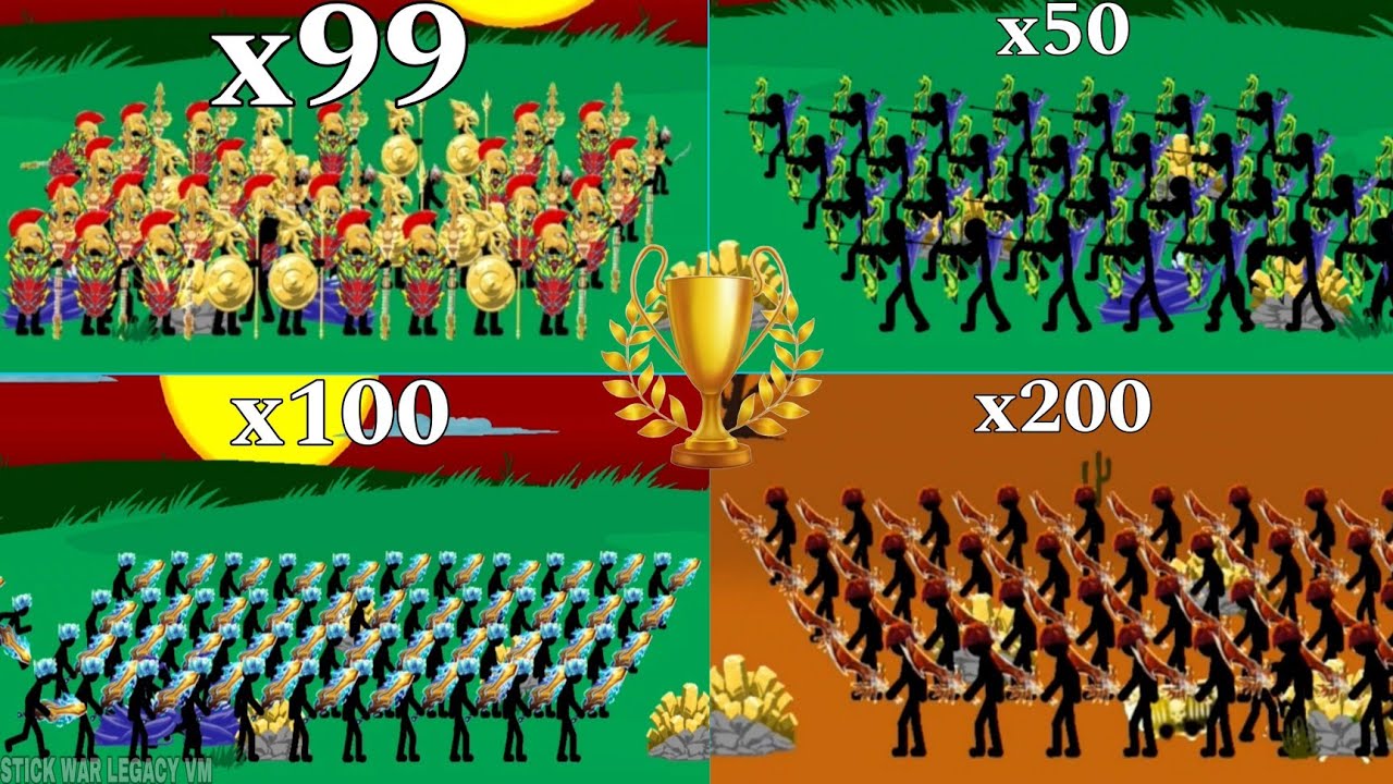 GOLDEN SWORDWRATH vs SAVAGE GRIFFON, STICK WAR LAZY, STICK WAR LEGACY ...