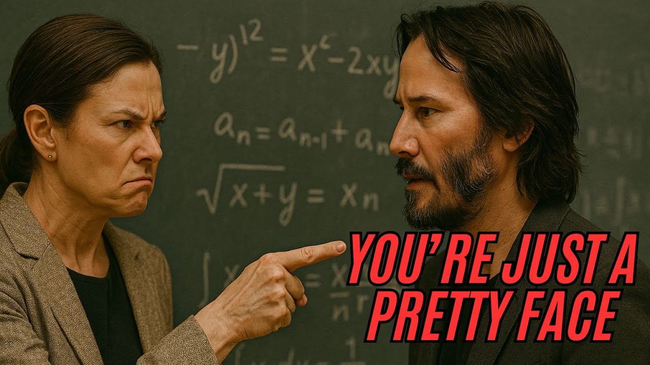 Calculus professor tries to humiliate Keanu Reeves without knowing he ...