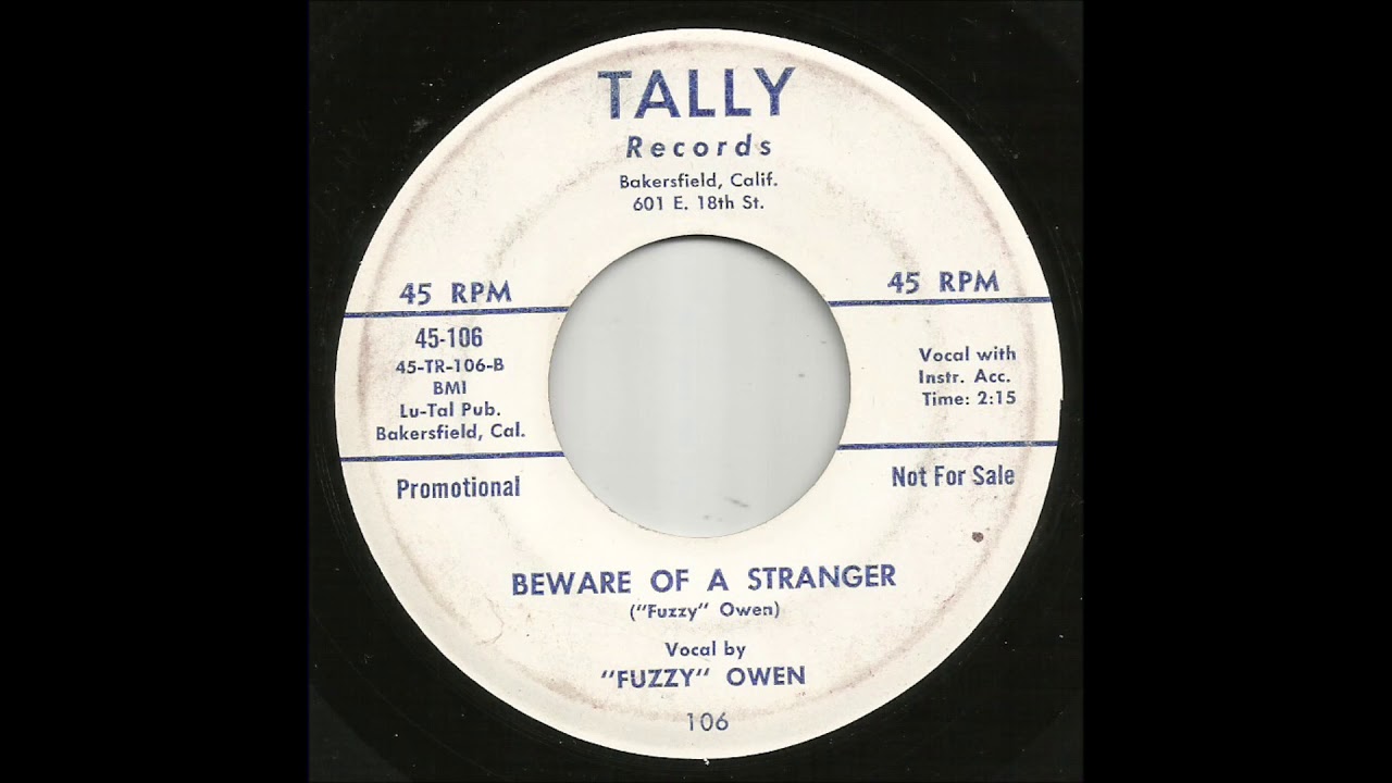Fuzzy Owen - Beware Of A Stranger - YouTube
