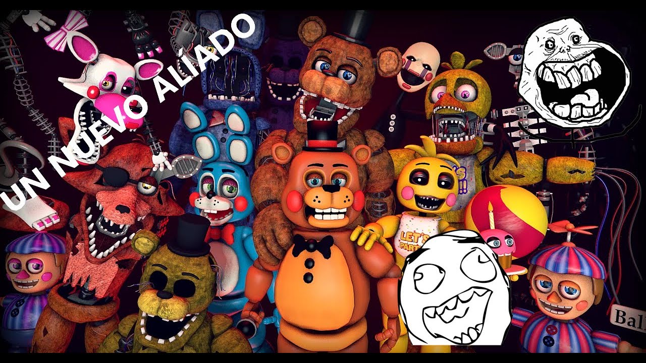 CONSIGO A BALLOON BOY!!!!!!!!!FNAF WORLD - YouTube