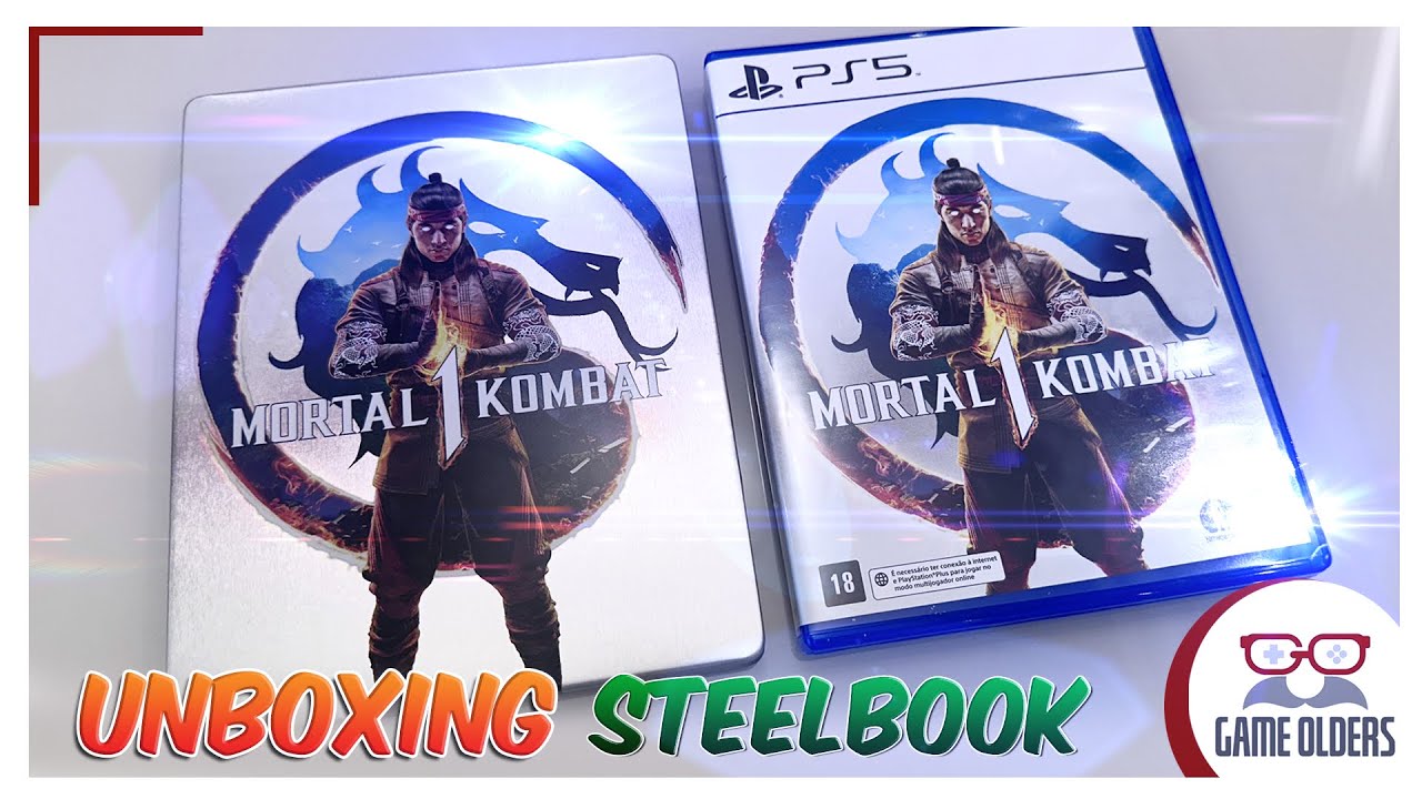 Mortal Kombat 1 Edição Especial Unboxing Steelbook - YouTube