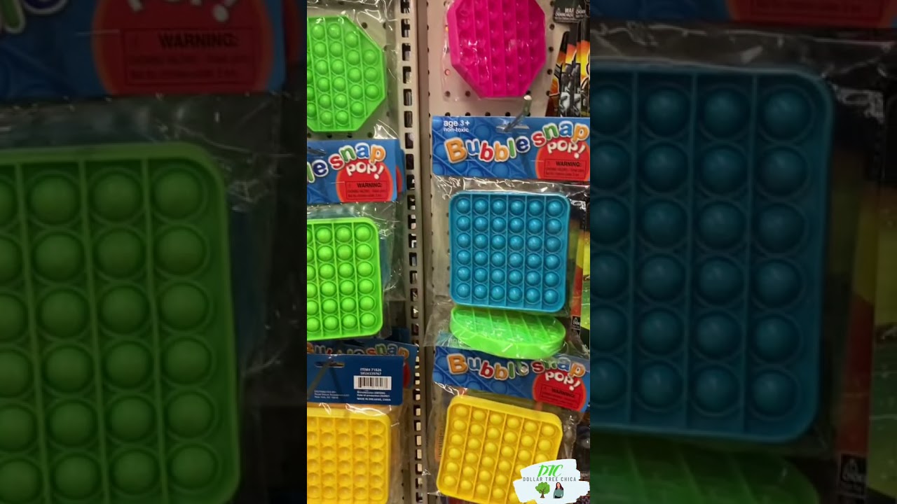 Dollar Tree Pop Its - YouTube