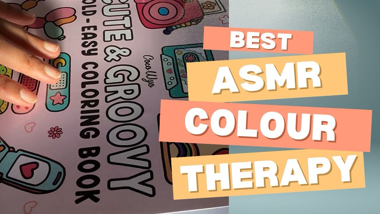 ASMR colouring book | ASMR sound for relaxation | ASMR marker sounds ...