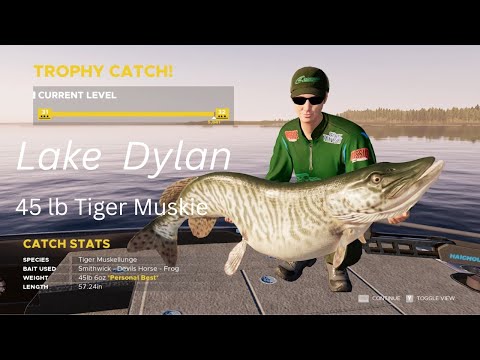 Fishing Sim World  Pro Tour Lake Dylan-Catching a Monster in this Ultra-realistic Fishing Simulator