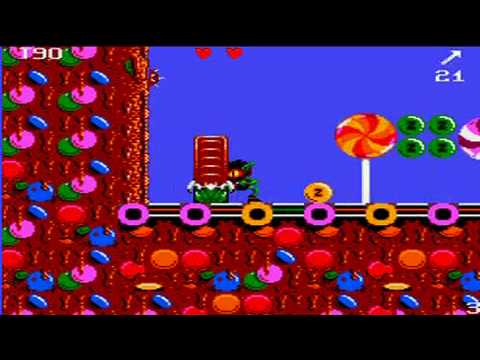Zool sur Master System - YouTube