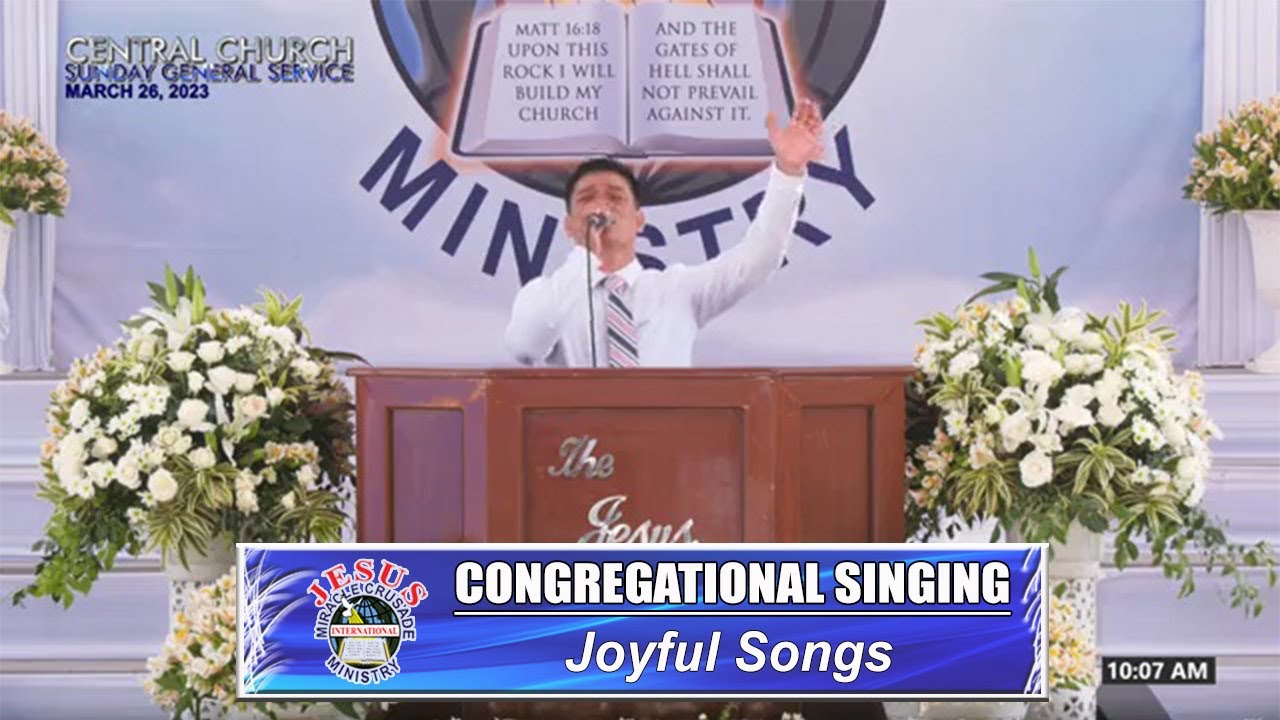 JMCIM | Congregational Singing | Joyful Songs | March 26, 2023 - YouTube