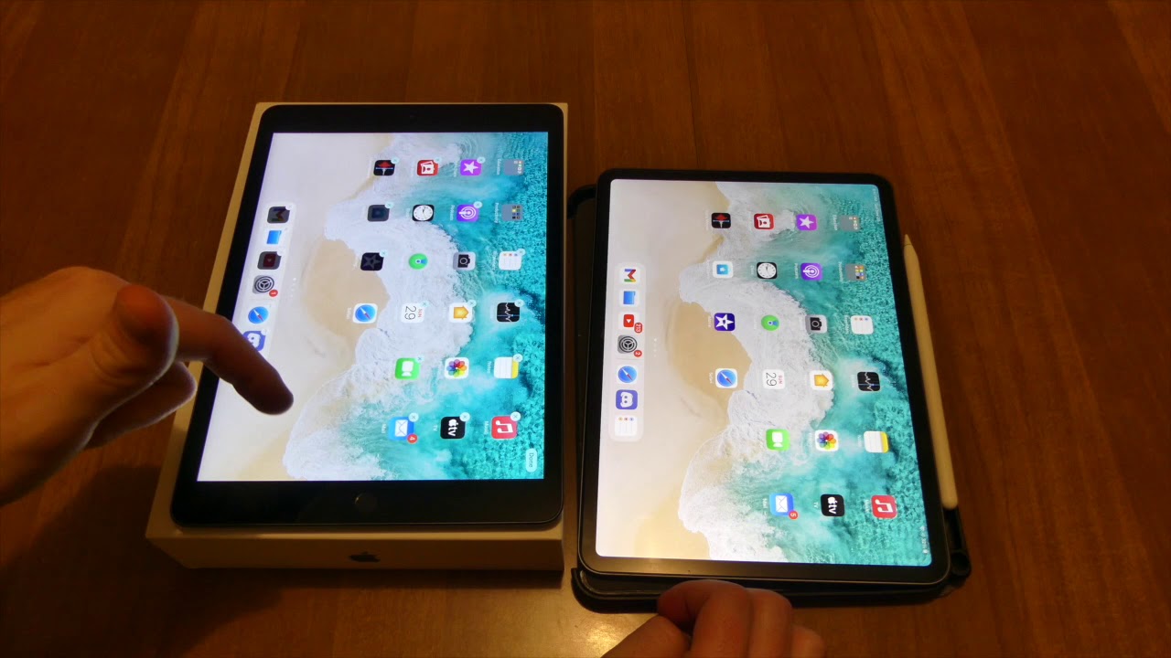 iPad 8th gen vs iPad Pro 2018 - YouTube