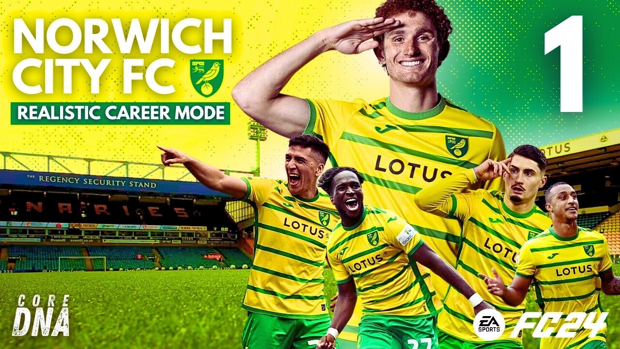 This EA FC 24 Mod Will UNLOCK Norwich City's Potential! | Realistic ...