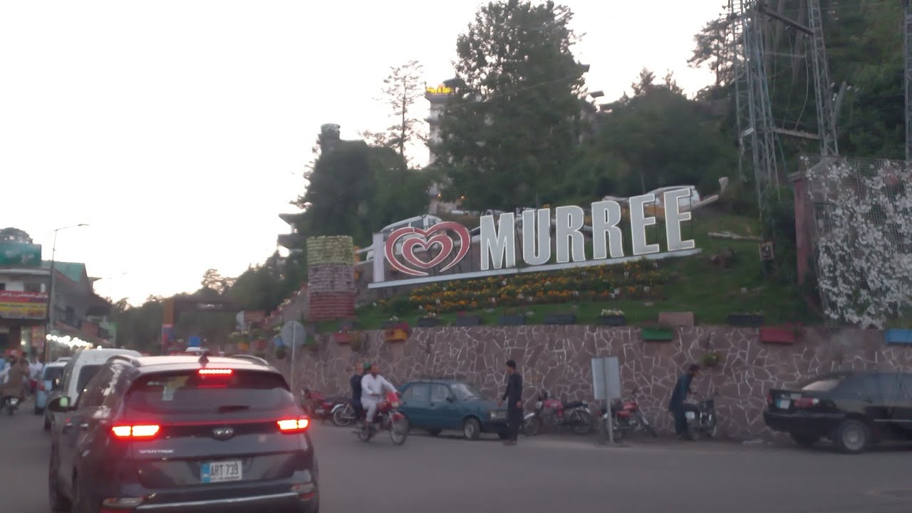 Towards Muree | on the way to murree | Beautiful place | travel | - YouTube