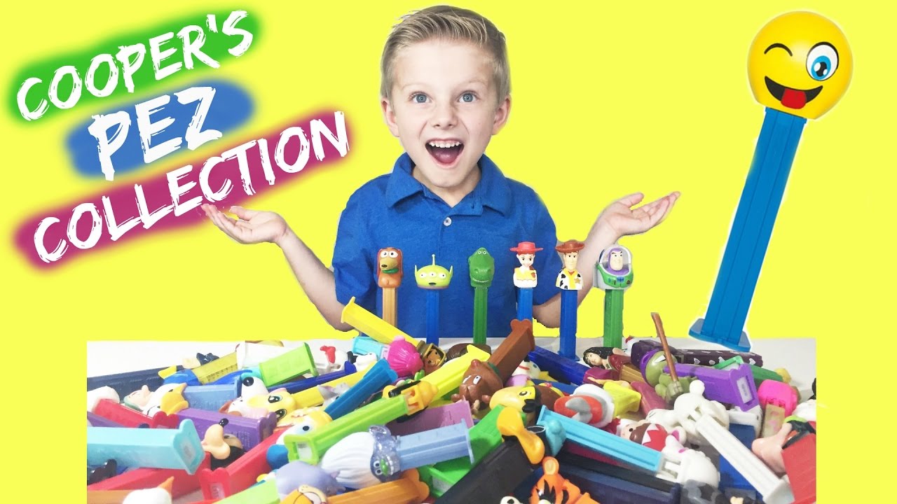COOPER'S PEZ COLLECTION!!! Disney, Star Wars, Marvel, Looney Tunes ...