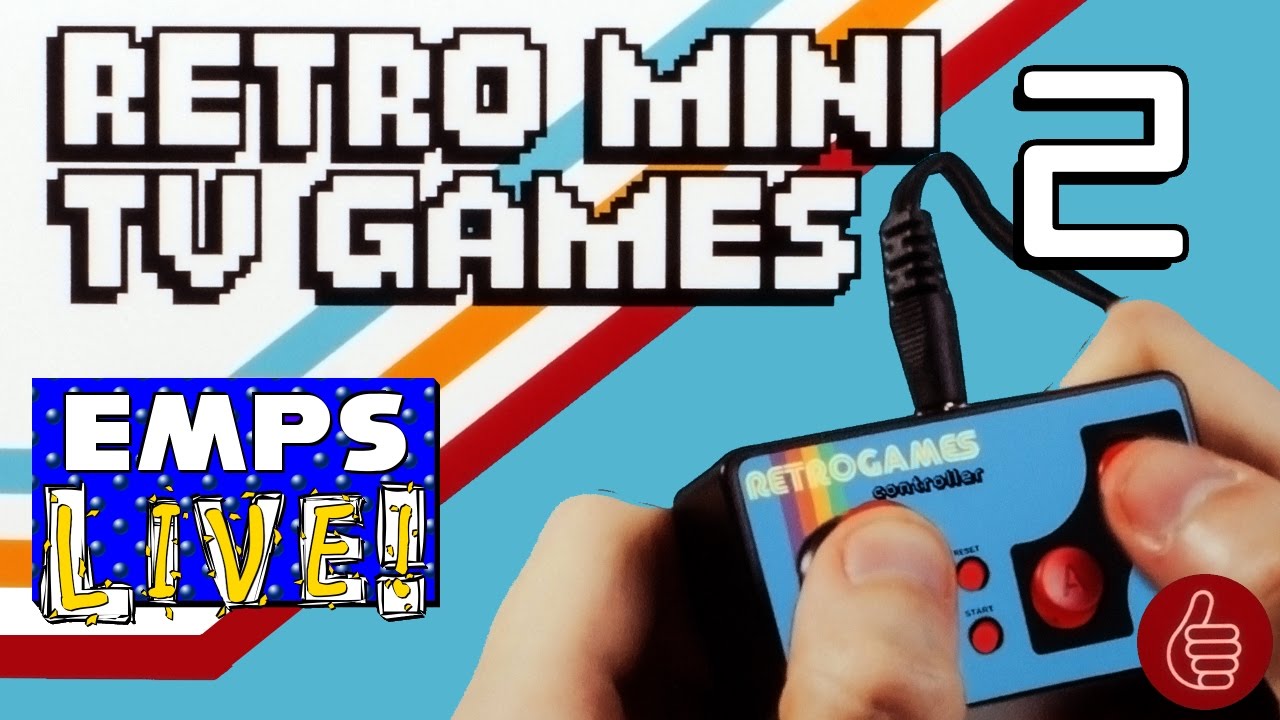 Retro Mini TV Games System (2/2) - YouTube