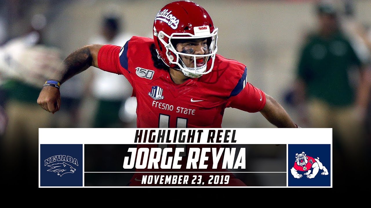 Jorge Reyna Highlights: Nevada vs. Fresno State (2019) | Stadium - YouTube