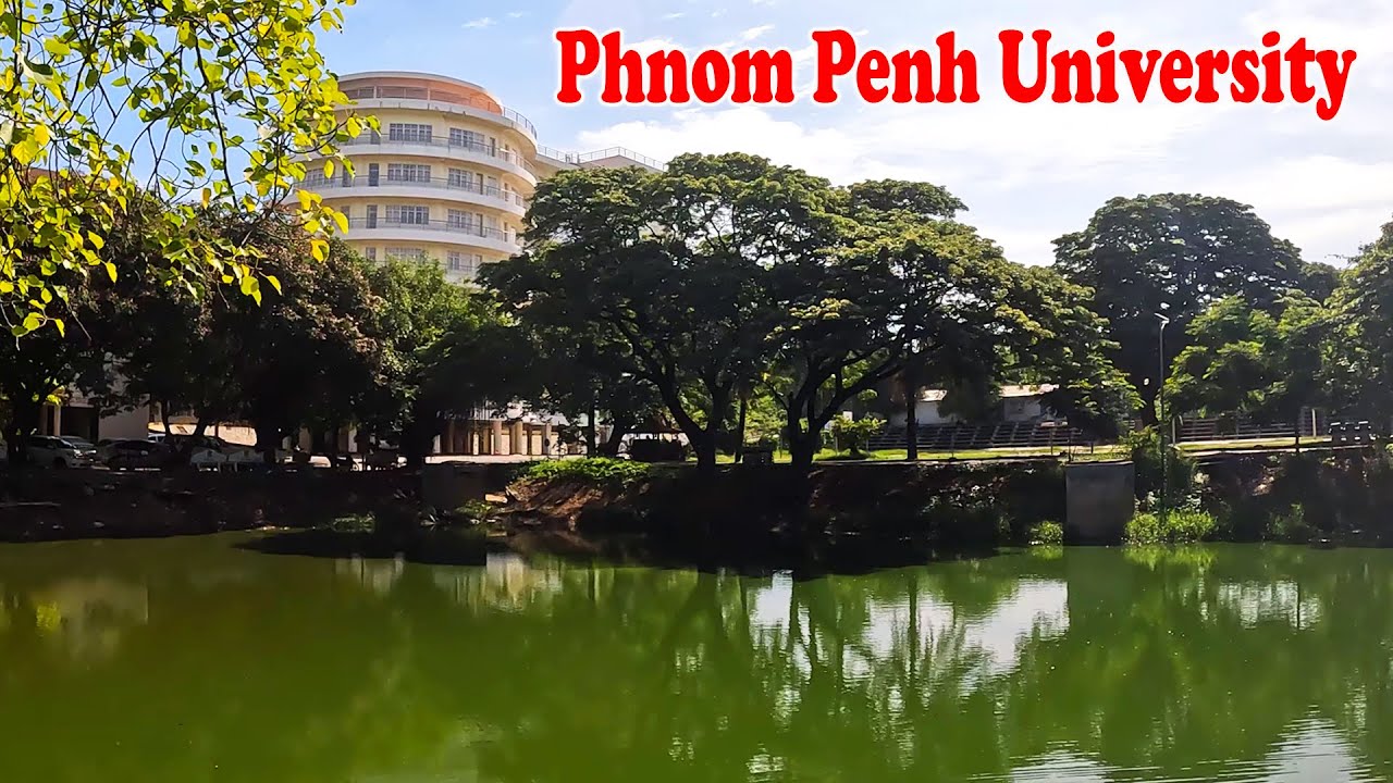 4K Inside Royal University of Phnom Penh Driving Tour - YouTube