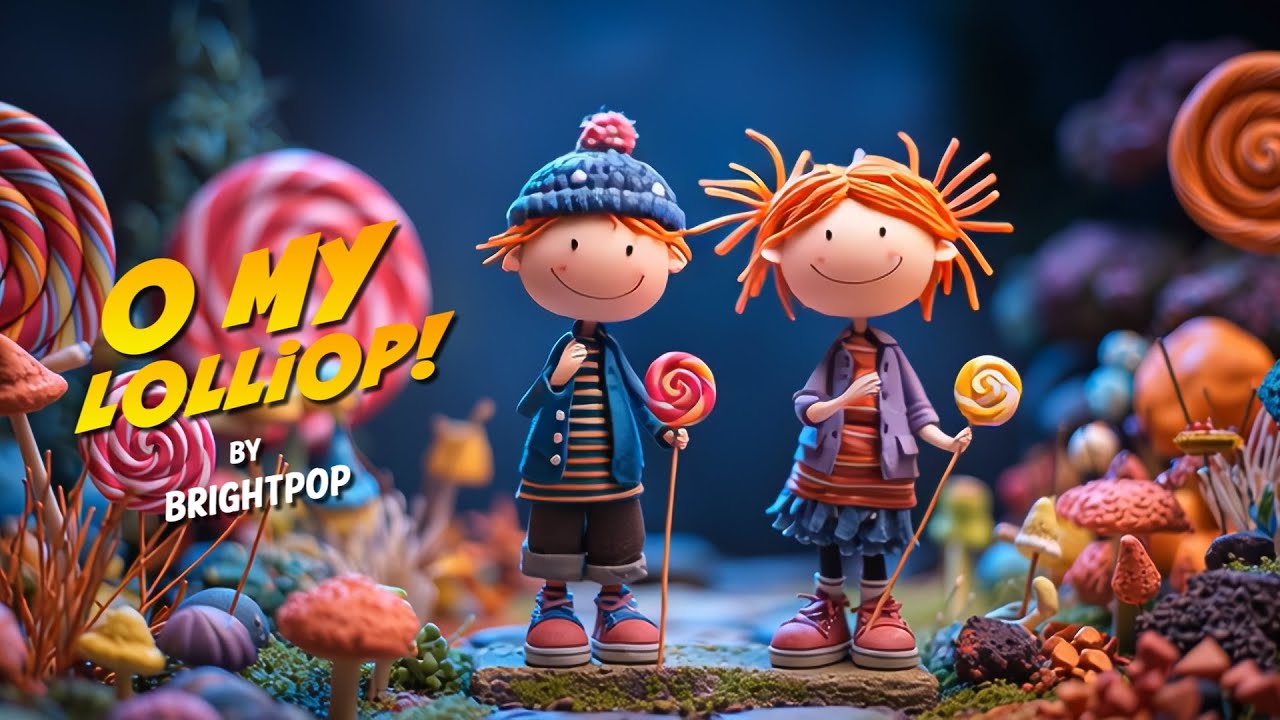 O My Lollipop! Kids Song by Brightpop - YouTube