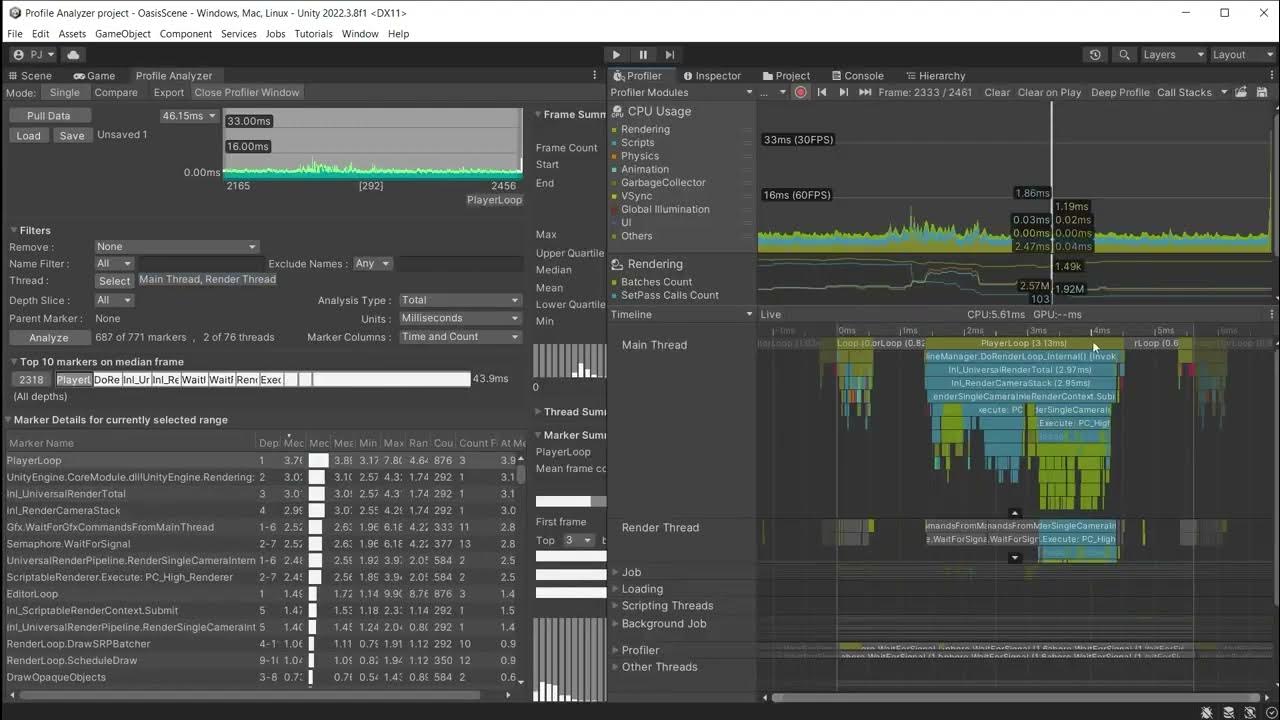Profile Analyzer Walkthrough & Tutorial Unity - YouTube