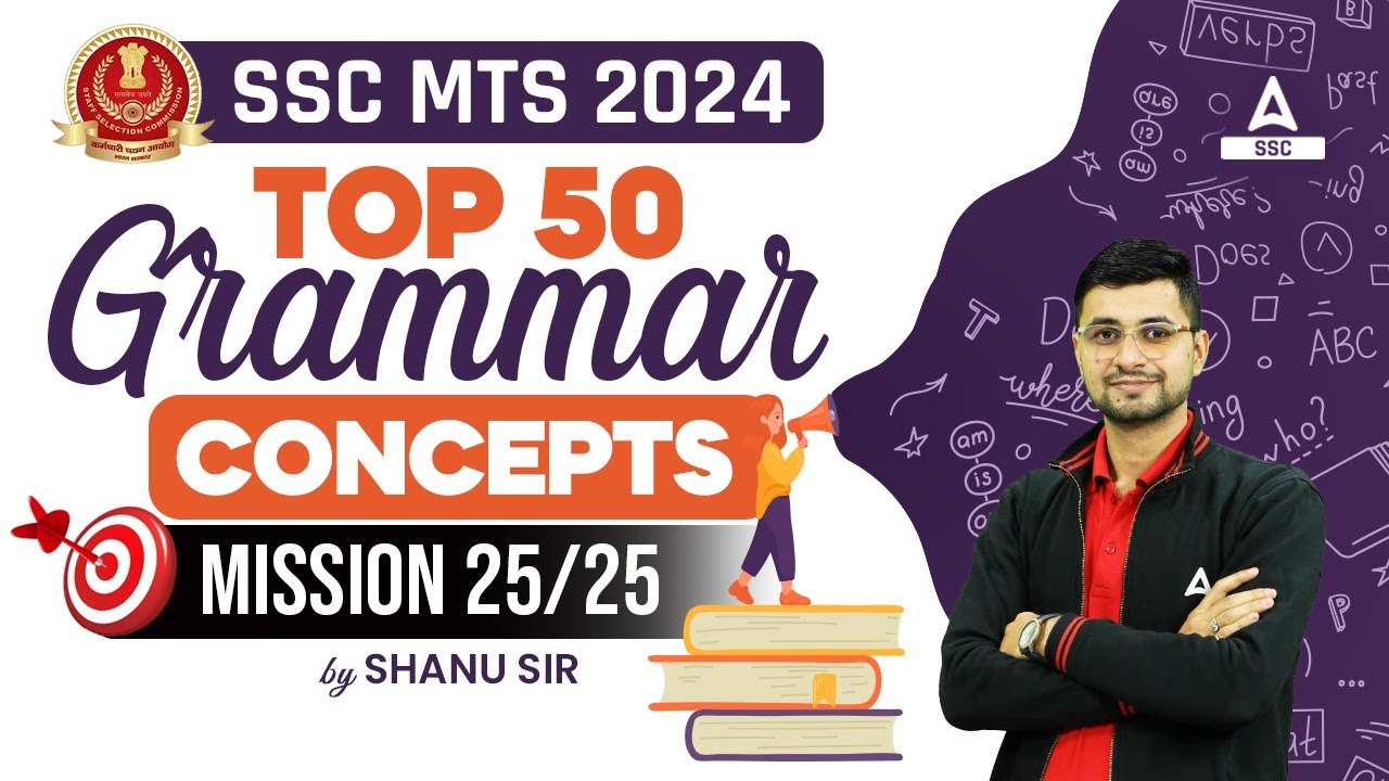 SSC MTS 2024 | SSC MTS Grammar Rules | SSC MTS English By Shanu Rawat ...