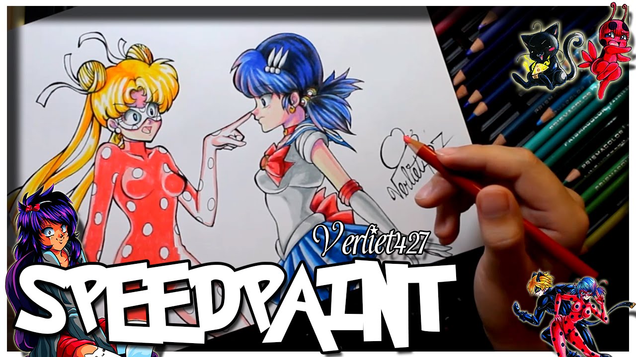 Sailor Ladybug/Miraculous Moon/Sailor Miraculous FANART xD - YouTube
