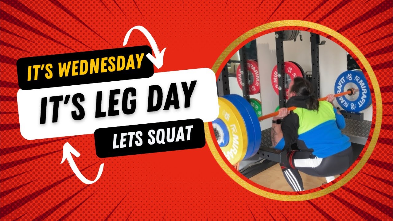 Heavy Squats using our progressive overload system - YouTube