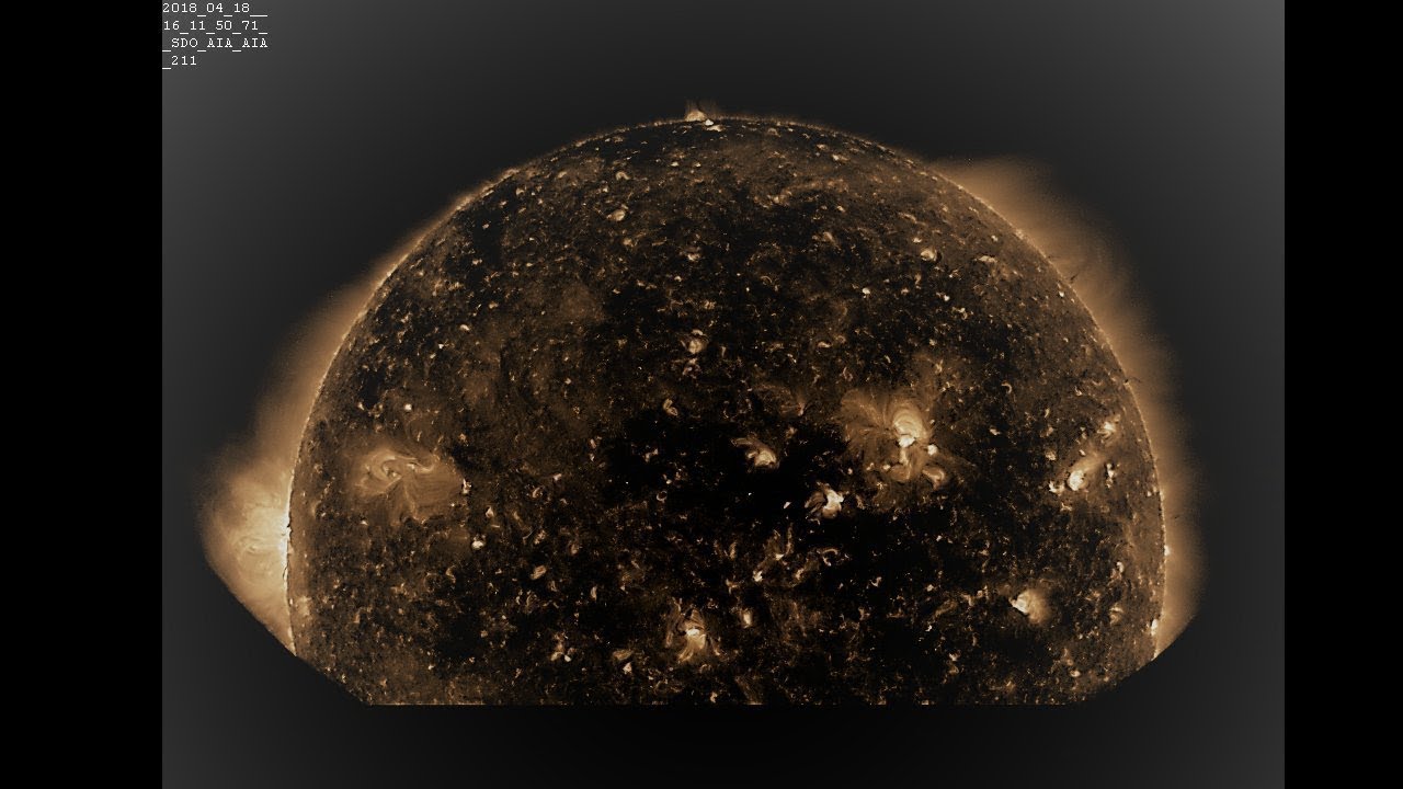 SDO shows Sun has gone dark - YouTube