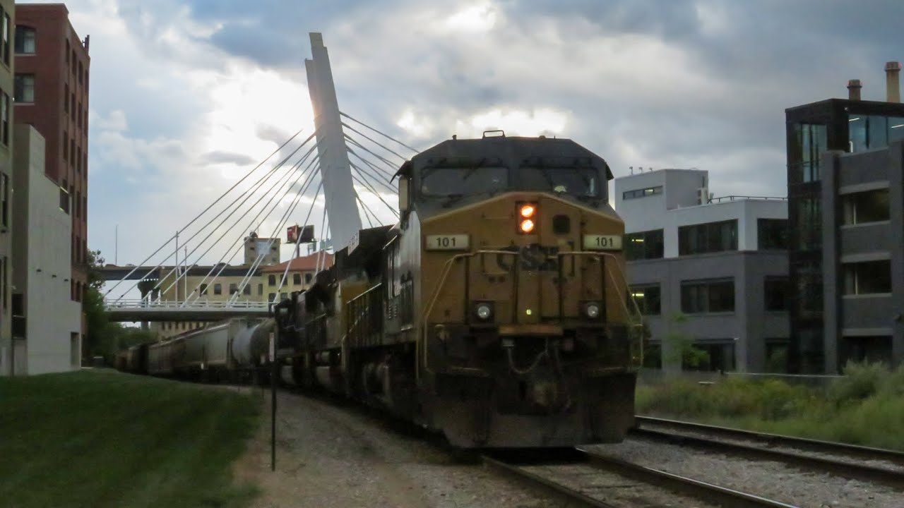CSX 101 leads 254 out of Milwaukee, WI|9/6/24 - YouTube