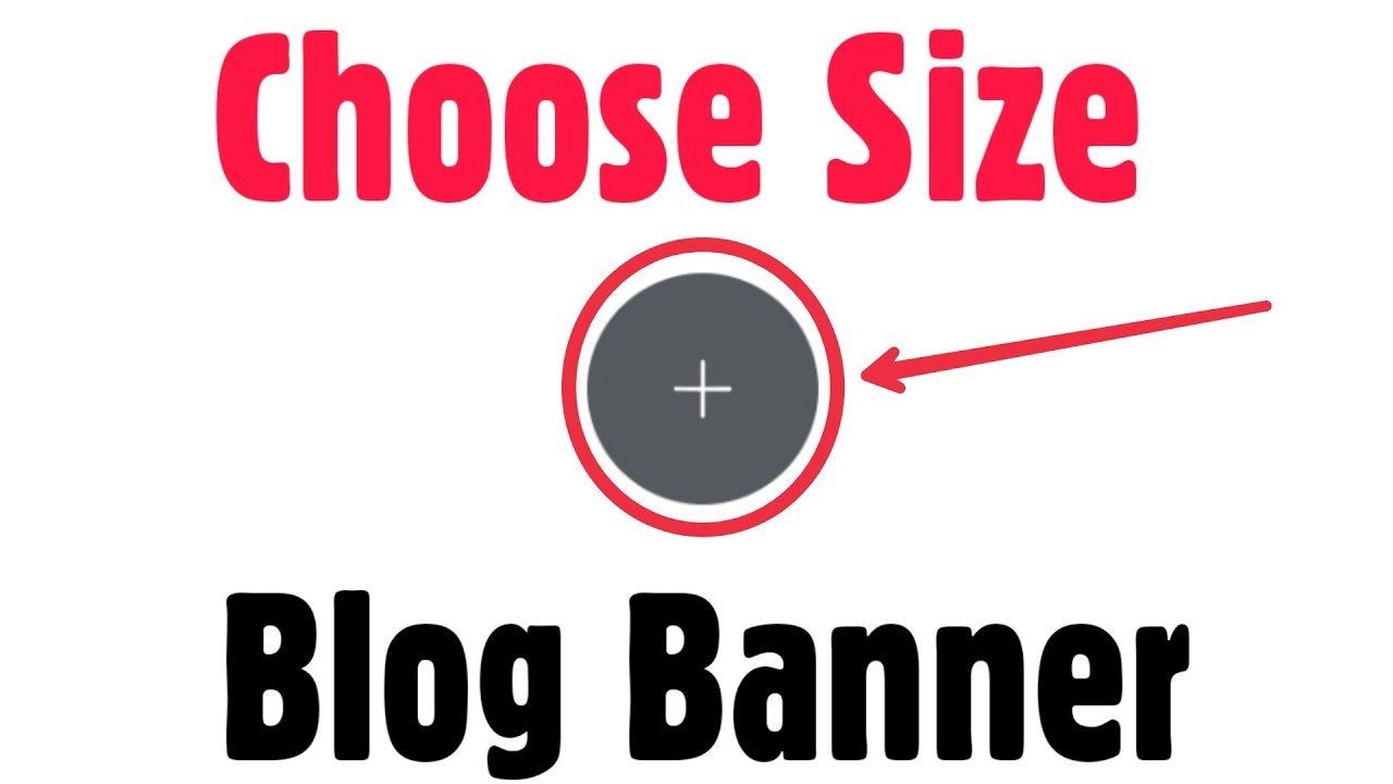 How To Choose Size Blog Banner Images || Select Width & Height Crop ...