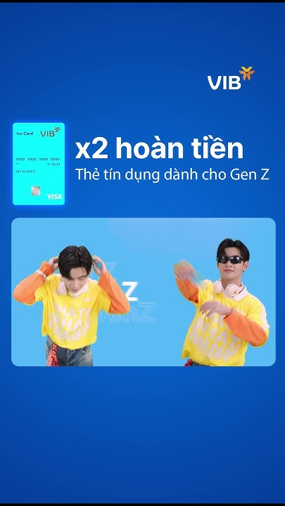 VIB x ATSH | Ivy Card - x2 hoàn tiền, thẻ tín dụng dành cho Gen Z - YouTube