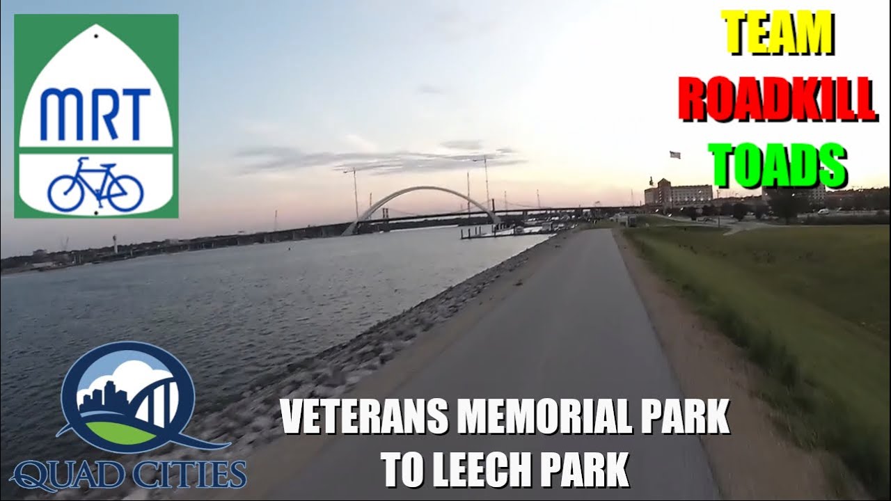 Duck Creek Bike Path to Mississippi River Trail with Team Roadkill ...