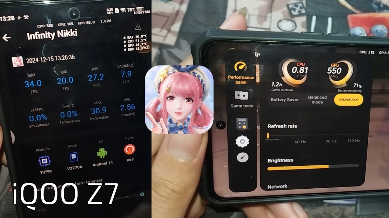 Infinity Nikki Mobile | Snapdragon 782G | iQOO Z7 - YouTube