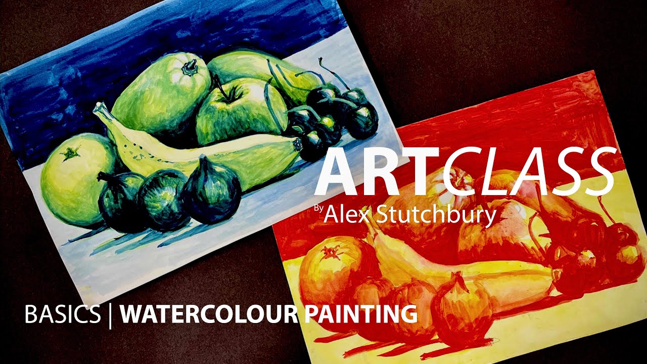 ARTClass | Watercolour Basics by Alex Stutchbury - YouTube