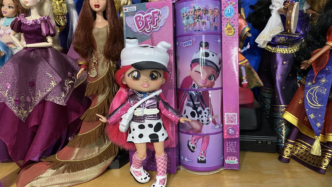 BRAND NEW DOLL LINE? BFF BY CRYBABY DOTTY DOLL REVIEW AND UNBOXING ...