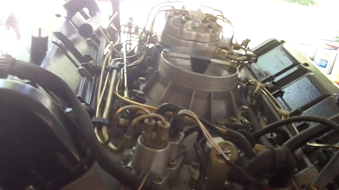 Testing Mercedes-Benz 450SEL 6.9 Engine - YouTube