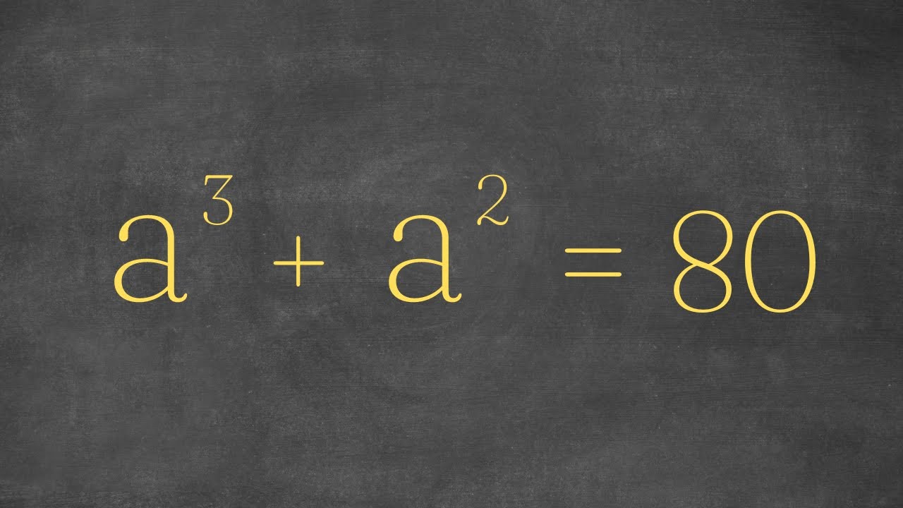 This Video Will Make You Better At Math | An Extreme Olympiad Problem ...