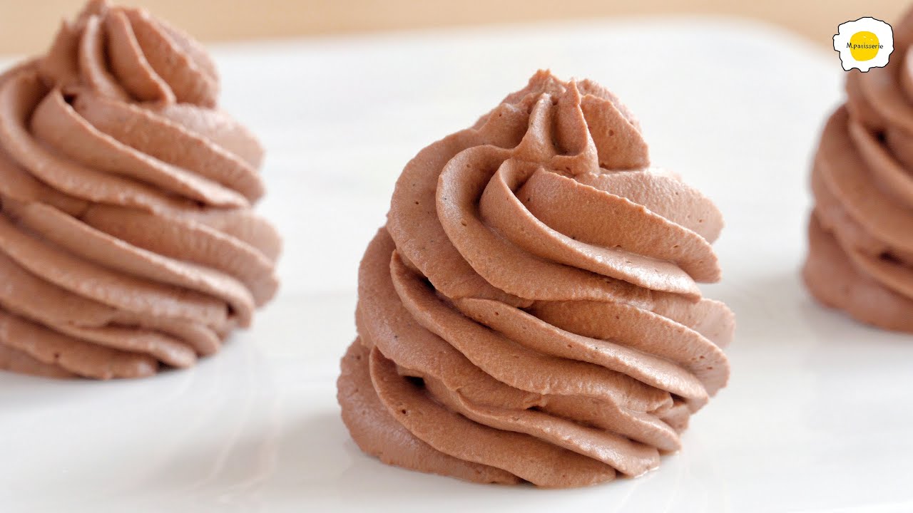 Vanilla Chocolate Chantilly Cream Recipe 香草巧克力香缇奶油食谱 Recette de crème chantilly vanille-chocolat ...