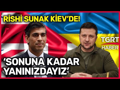 İngiltere Başbakanı Sunak Kiev'de Zelenskiy'le Görüştü: Hava Savunma Sistemi Sözü Verdi - TGRT Haber