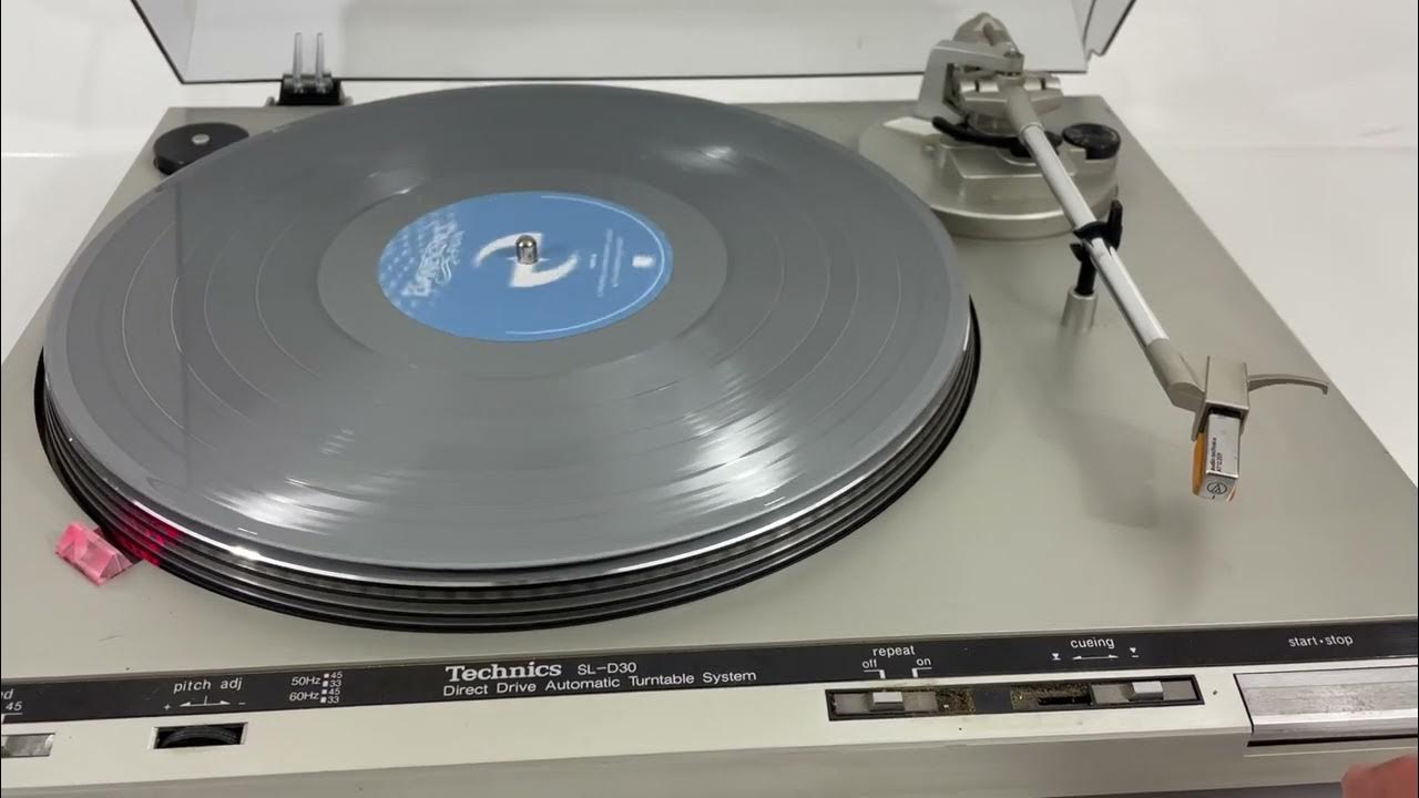Technics SL-D30 Direct Drive Automatic Turntable System - Needs Needle - YouTube