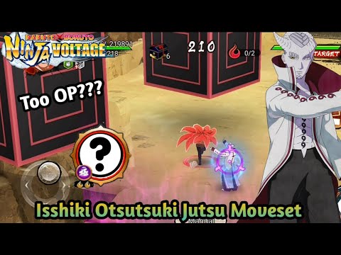 ISSHIKI OTSUTSUKI Jutsu Moveset - Too Over power??? | Naruto X Boruto ...