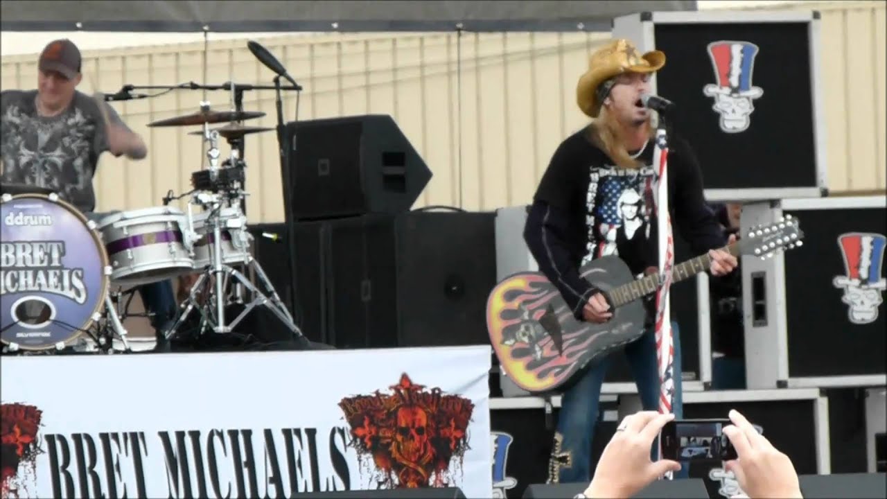 Bret Michaels Every Rose Has Its Thorn Live in Dallas, TX 3/27/2011 ...